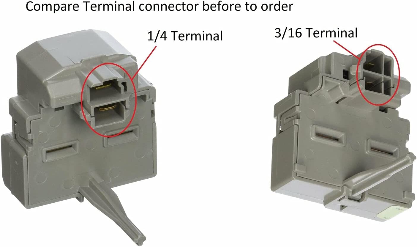 513605014 Embraco TSD2 Refrigerator Compressor Start Relay & Capacitor ...
